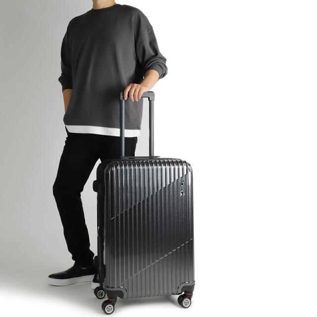 【商品レビューで+5%】エース スーツケース Mサイズ 拡張 ACE キャリーケース ファスナー 64L 70L 軽量 軽い 丈夫 クレスタ ハード エキスバンド機能 06317 5〜7泊 5泊 6泊 7泊 TSAロック 双輪キャスター 旅行 国内旅行 海外旅行 出張 ビジネス 商品レビューで+5%】エース スーツケース Mサイズ 拡張 ACE キャリー