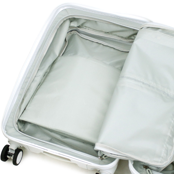 【商品レビュー記入で+5%】CARGO(カーゴ) AiR LAYER(エアレイヤー) スーツケース 35L 3.4kg 1〜2泊 4輪 TSAロック 機内持ち込み フロントオープン CAT532LY メンズ レディース 送料無料