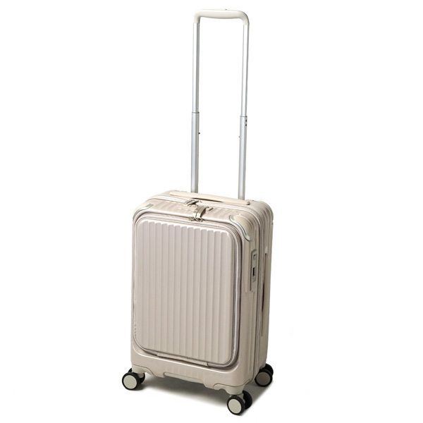 【商品レビュー記入で+5%】CARGO(カーゴ) AiR LAYER(エアレイヤー) スーツケース 35L 3.4kg 1〜2泊 4輪 TSAロック 機内持ち込み フロントオープン CAT532LY メンズ レディース 送料無料