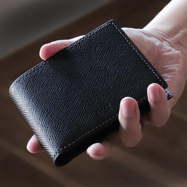 商品レビュー記入で+5%】タケオキクチ 二つ折り財布 小銭入れあり