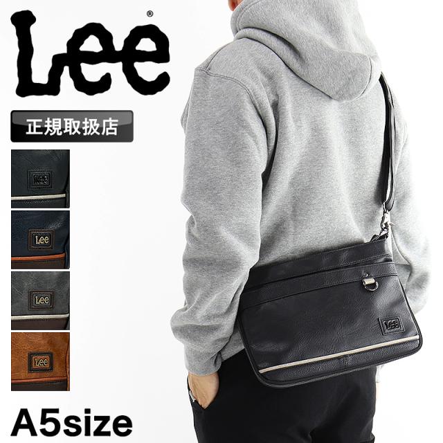 【商品レビューで+5%】Lee ショルダーバッグ メンズ  ブランド  リー infinity2 インフィニティ2 320-3153 ミニショルダーバッグ サコッシュ セカンドバッグ 斜め掛けバッグ 拡張 2WAY レディース 男女兼用 通勤 旅行 トラベル 合皮 合成皮革 オシャレ カジュアル 人気