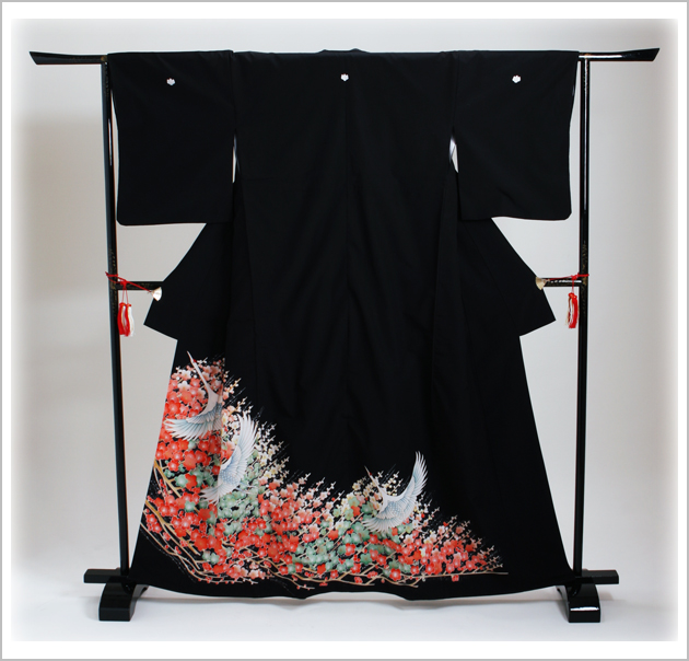 留袖 レンタル NT-727 黒留袖フルセット 結婚式 20代 30代 40代 送料無料 留袖 レンタル NT-727 黒留袖フルセット 結婚式 20代 30代 40代 送料