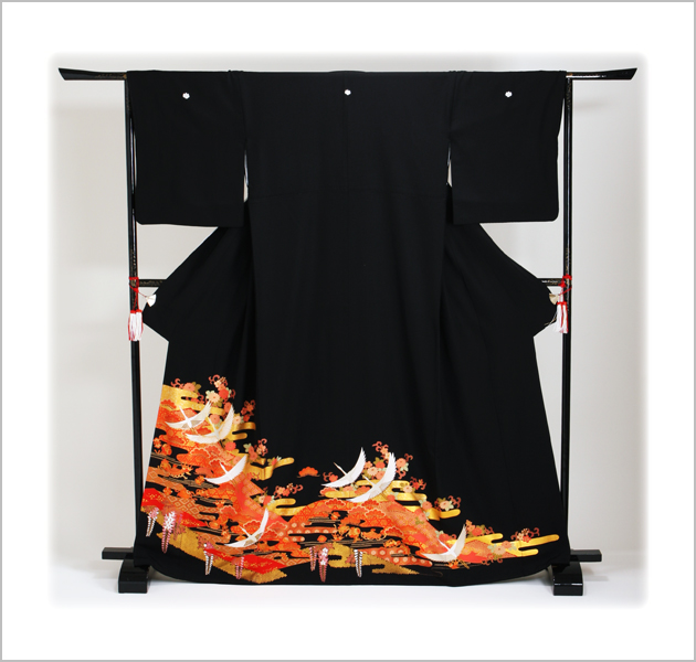 留袖 レンタル NT-899 黒留袖フルセット 結婚式 20代 30代 40代 送料