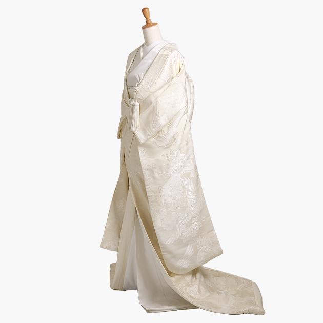 白無垢 レンタル 御所解舞鶴文 NT-512 紋付袴 花嫁衣装 送料無料 白無垢 レンタル 御所解舞鶴文 NT-512 紋付袴 花嫁衣装 送料無料の通販