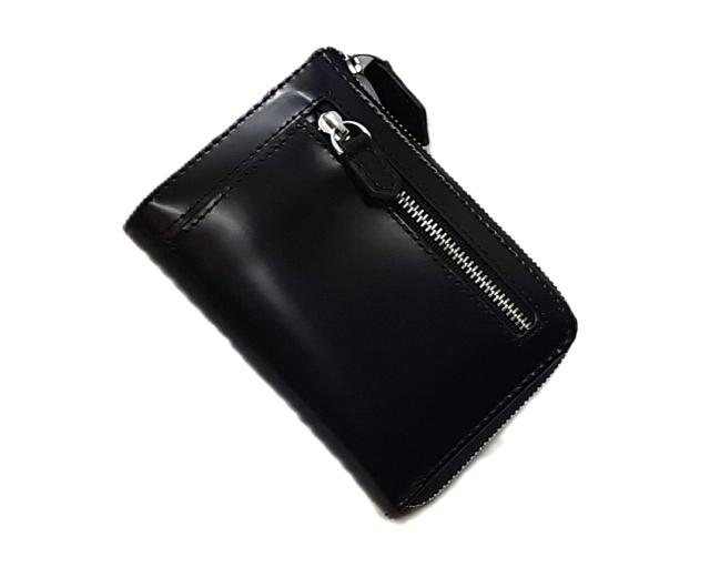 【Maturi マトゥーリ】 エグゼクティブ コードバン 牛革 多機能 キーケース 財布 小銭 MR-431 BK/BE 定価19800円