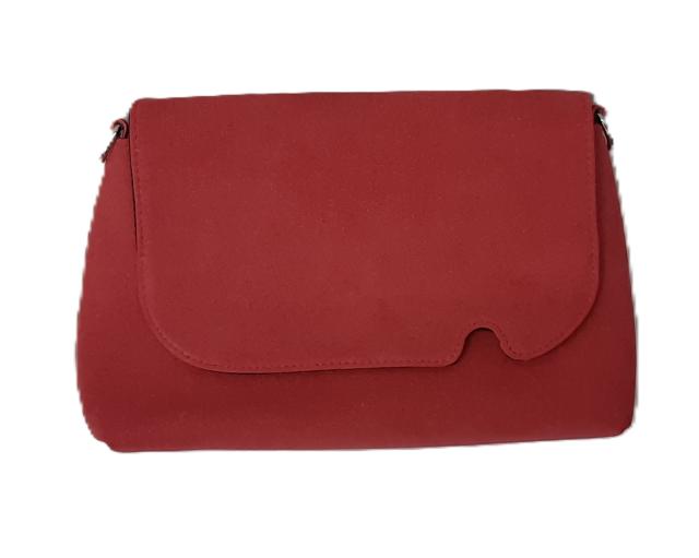 【Maturi マトゥーリ】 アルカンターラ ピスタシリーズ  エグゼクティブ サコッシュ ショルダーバッグ レディース MT-43 BerryRose 定価79,800円