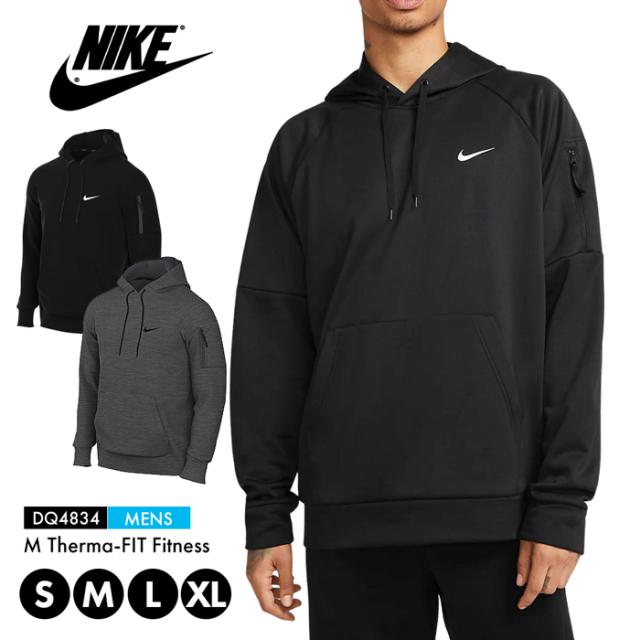 ナイキ メンズ NIKE プルオーバーパーカー DQ4834 長袖 ウェア フード フリース あったか スポーツ サーマフィット