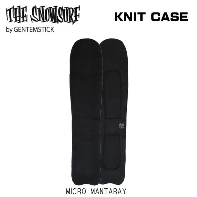 GENTEMSTICK ゲンテンスティック スノーボード ニットケース MANTARAY 142 145専用 [BLK] ソールカバー ソールガード ボードケース THE SURF