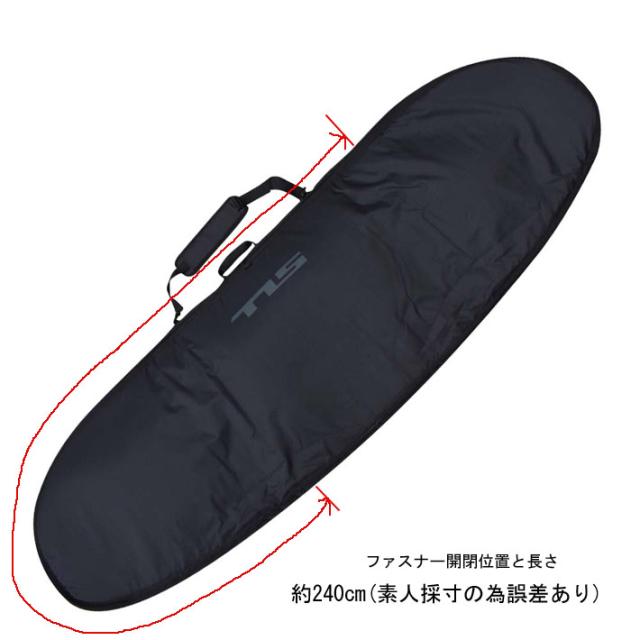 TOOLS サーフボード ハードケース トラベル 6.4ft WIDE 2in1 ツールス フルオープンジッパー 1〜2本収納 ファンボード フィッシュ ワイドボード トラベルケース 【あす楽対応】