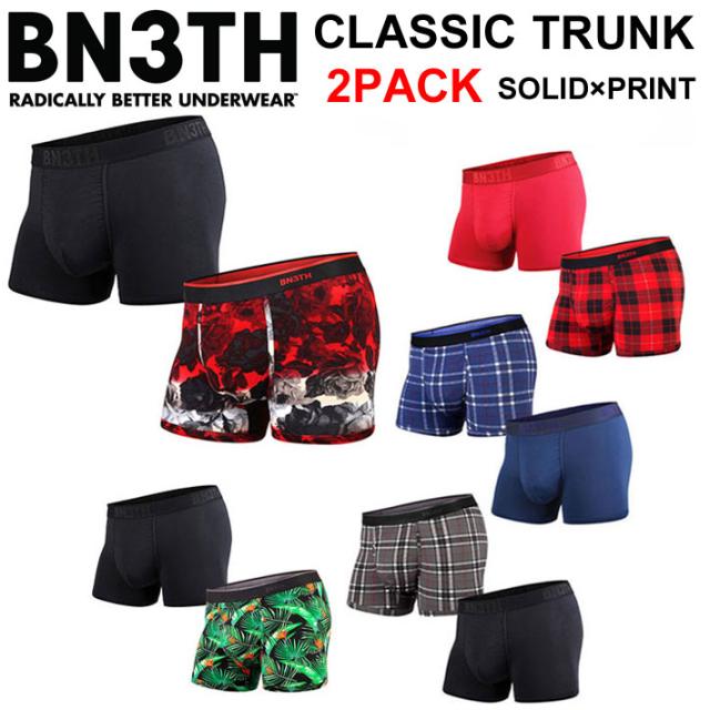 ベニス メンズ ボクサーパンツ アンダーウェア BN3TH Classic Print Boxer Brief Penguins ...