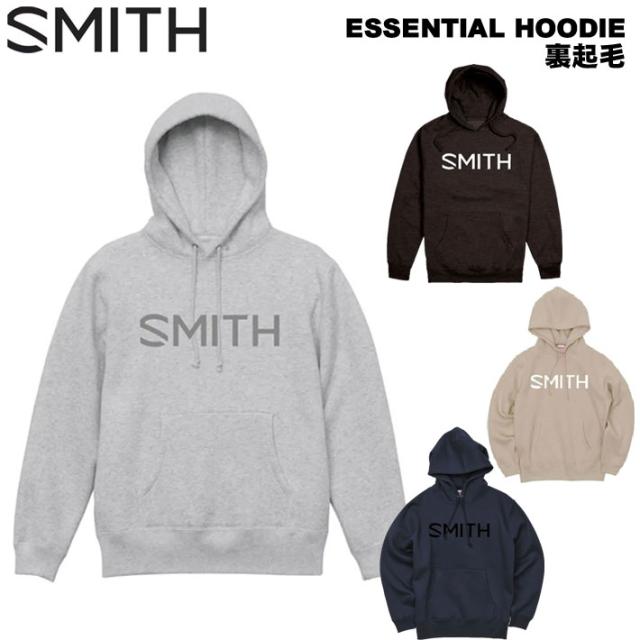 SMITH スミス ESSENTIAL HOODIE エッセンシャル フーディー プルオーバー 裏起毛 パーカー フード メンズ アパレル