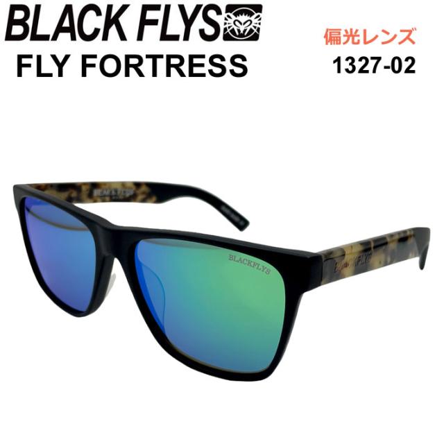BLACK FLYS ブラックフライ サングラス [BF-1327-02] FLY FORTRESS フライ フォートレス 偏光レンズ ジャパンフィット