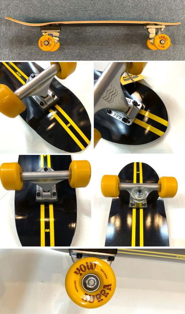 YOW サーフスケート サーフクルーザー ヤウ OG 28インチ オージー [34] SURFCRUSIERS コンプリート クルーザー スケートボード 街乗り 移動 CRUISERS LEGASEE CLASSIC 日本国内正規品 YOW サーフスケート サーフクルーザー ヤウ OG 28インチ オージー [34
