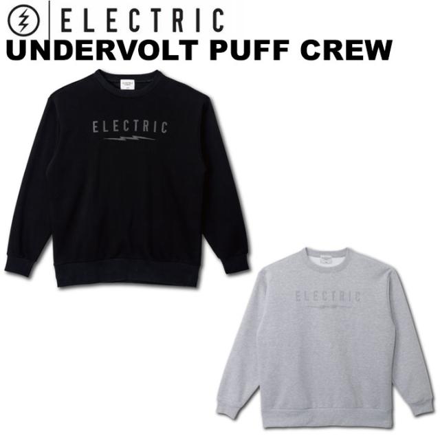 25-26 ELECTRIC エレクトリック トレーナー UNDERVOLT PUFF CREW [7] スウェット クルーネック スノーボード スケートボード ストリート ジム アウトドア 日本正規品