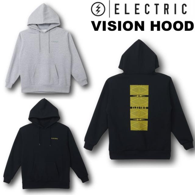 25-26 ELECTRIC エレクトリック パーカー VISION HOOD [1] プルオーバー フード フーディー スノーボード スケートボード ストリート ジム アウトドア 日本正規品