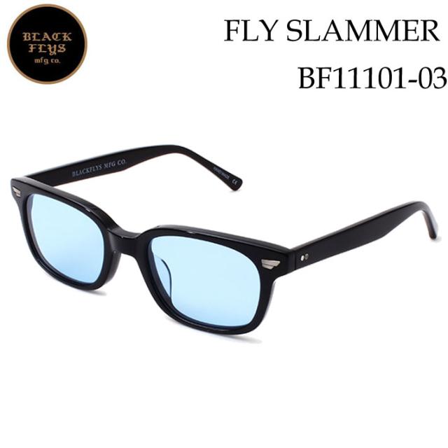 ブラックフライ サングラス [BF-11101-03] FLY SLAMMER フライスラマー BLACK FLYS [BLACK_LIGHT.BLUE] ジャパンフィット