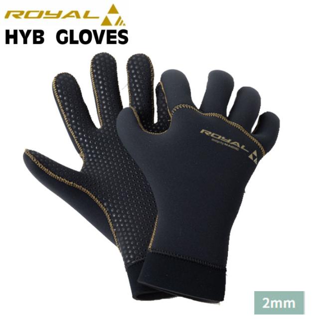 2025 MAGIC マジック  HYB Glove 2mm [RY-1] ロイヤル ハイブリッド サーフィングローブ 日本製 サーフグローブ 冬用