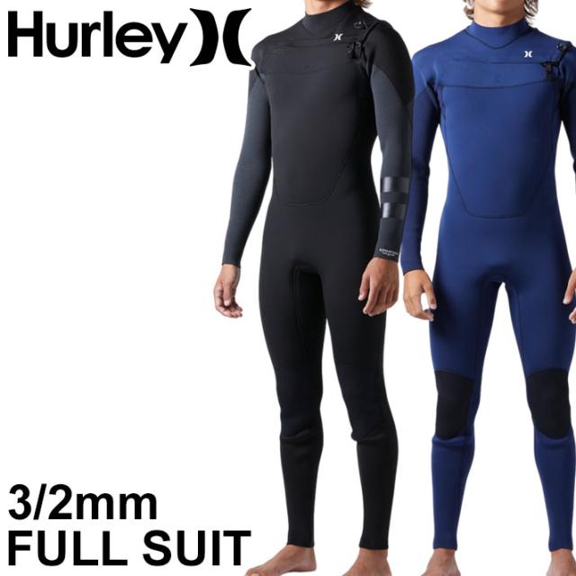 2025 Hurley ウェットスーツ ハーレー メンズ フルスーツ [MZFLAD25] ADVANTAGE PLUS 3/2MM FULL SUIT アドバンテージ プラス ジャージ CHEST ZIP チェストジップ サーフィン ウエットスーツ 日本正規品