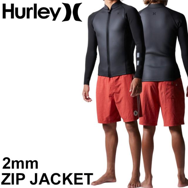 [現品限り] 2025 Hurley ウェットスーツ ハーレー メンズ ジャケット [MZFZJK25] ADVANTAGE PLUS 2MM ZIP JACKET アドバンテージ プラス ジップジャケット スキン ジャージ タッパー FRONT ZIP フロントジップ サーフィン ウエットスーツ 日本正規品