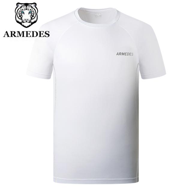送料無料 ARMEDES アルメデス コンプレッション インナー 接触冷感 吸汗速乾 UVカット スーパードライ 半袖 Tシャツ アンダーウェア トレーニングウェア コンプレッションインナー ...