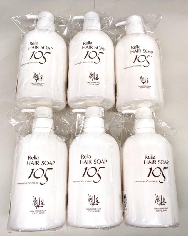 レラ ヘアソープ 105 ポンプ 650ML×6【6個セット】 送料無料 パルガ シャンプー
