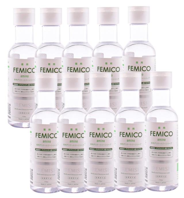 フェミコ プレミッシュ 薬用プレミッシュソープEX 170ml×10【10個セット】 送料無料 デリケートゾーンソープ かゆみ