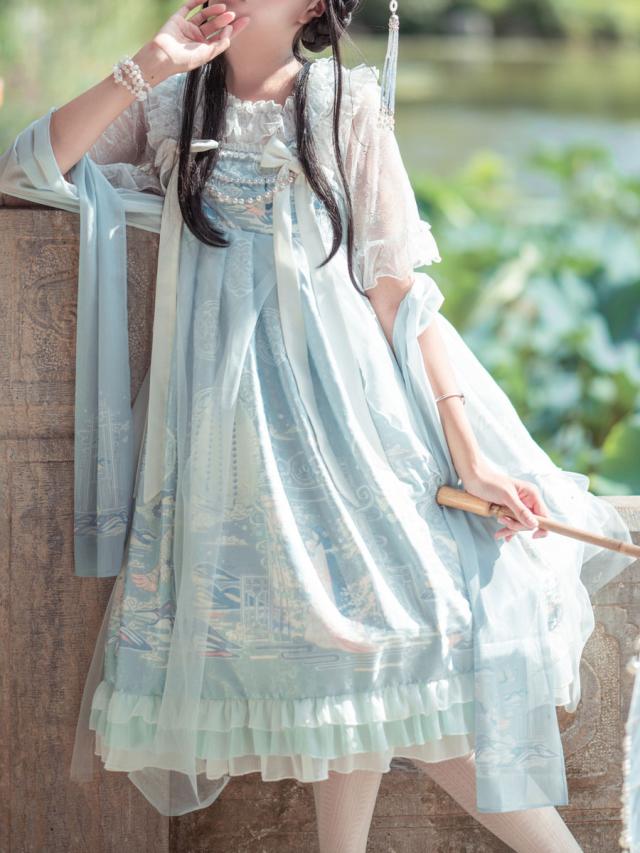 ロリータジャンパースカート