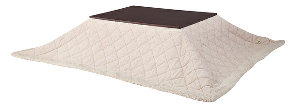 薄掛けコタツフトン 長方形 ツイード 190 × 230ｃｍ ベージュ シープボア ネッブ こたつ天板120 × 80cm用 こたつ掛け布団 コタツ こたつふとん 炬燵布団 掛け単品 おしゃれ モダン お返し 新生活応援フェア リモート応援アイテム クーポン配布中 新生活応援