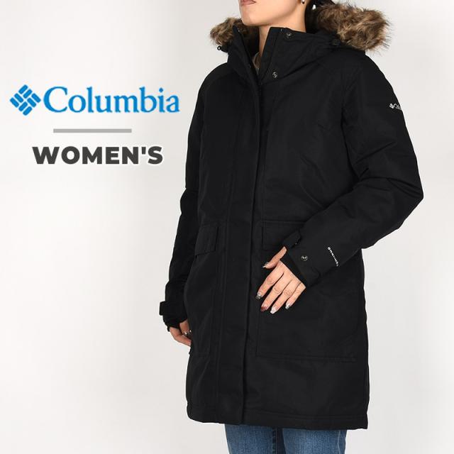 コロンビア columbia レディース ジャケット 保温 防寒 アウトドア レジャー カジュアル ファッション ウィメンズリトルシーインシュレイテッドパーカー WR3839 011 黒