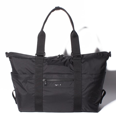 アニエスべー ボストンバッグ 2wayボストンバッグ ブラック agnes b ブランド 正規品 新品 ギフト プレゼント 人気 おすすめ 誕生日 記念日 クリスマス 送料無料 ラッピング無料