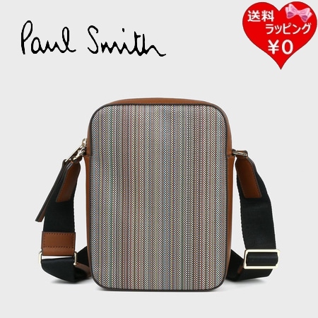ポールスミス Paul Smith ショルダーバッグ コーテッドキャンバス  ブランド 正規品 新品 ギフト プレゼント 人気 おすすめ 誕生日 記念日 クリスマス 送料無料 ラッピング無料