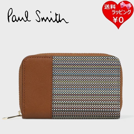 ポールスミス Paul Smith ケース カードケース ミニ財布 コーテッドキャンバス  ブランド 正規品 新品 ギフト プレゼント 人気 おすすめ 誕生日 記念日 クリスマス 送料無料 ラッピング無料