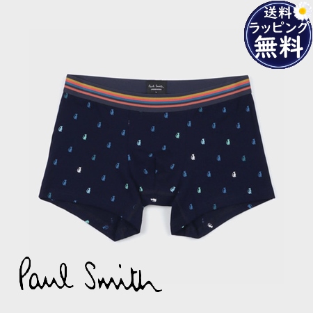 ポールスミス Paul Smith ボクサーパンツ Tie Cats ネイビー  ブランド 正規品 新品 ギフト プレゼント 人気 おすすめ 誕生日 記念日 クリスマス 送料無料 ラッピング無料