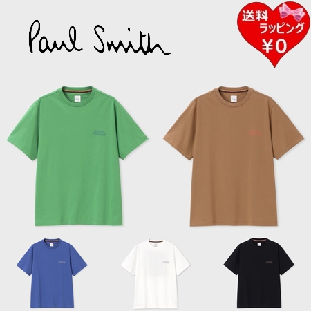 ポールスミス Paul Smith Tシャツ Big Logo 綿100%  ブランド 正規品 新品 ギフト プレゼント 人気 おすすめ 誕生日 記念日 クリスマス 送料無料 ラッピング無料