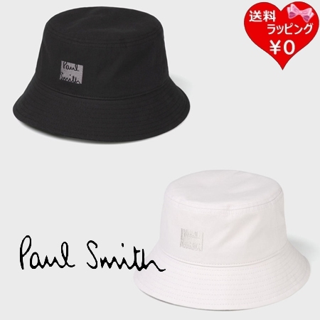 ポールスミス Paul Smith 帽子 ウィメンズ Cropped Logo バケットハット 綿100%  ブランド 正規品 新品 ギフト プレゼント 人気 おすすめ 誕生日 記念日 クリスマス 送料無料 ラッピング無料