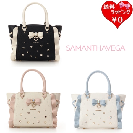 サマンサベガ Samantha Vega ショルダーバッグ ハンドバッグ リボンジュエリーフラッター ミニ  ブランド 正規品 新品 ギフト プレゼント 人気 おすすめ 誕生日 記念日 クリスマス 送料無料 ラッピング無料