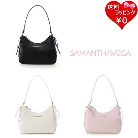 サマンサベガ Samantha Vega ハンドバッグ バレエコアレースアップワンショルダーバッグ  ブランド 正規品 新品 ギフト プレゼント 人気 おすすめ 誕生日 記念日 クリスマス 送料無料 ラッピング無料