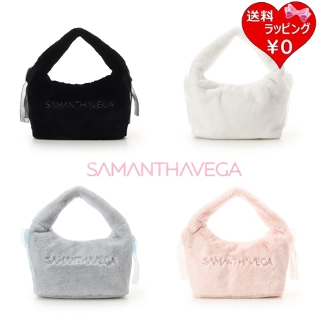 サマンサベガ Samantha Vega ショルダーバッグ シフォンリボンファーワンハンドル ブランド 正規品 新品 ギフト プレゼント 人気 おすすめ 誕生日 記念日 クリスマス 送料無料 ラッピング無料