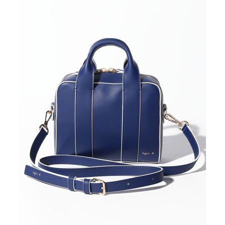 アニエスべー ショルダーバッグ MARiNE 2way ブルー agnes b ブランド 正規品 新品 ギフト プレゼント 人気 おすすめ 誕生日 記念日 クリスマス 送料無料 ラッピング無料