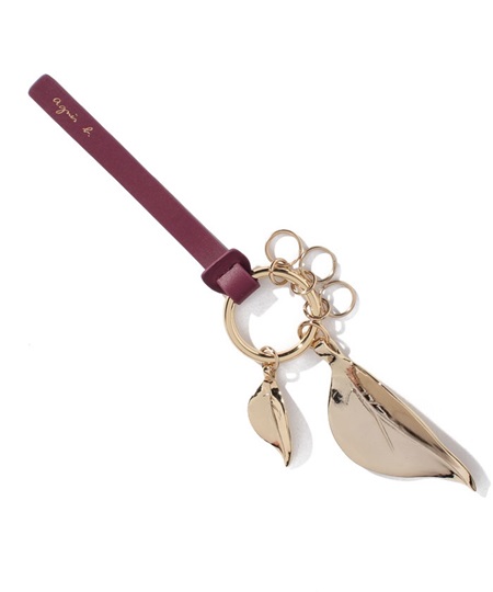 アニエスべー チャーム リーフモチーフバッグチャーム ゴールド agnes b ブランド 正規品 新品 ギフト プレゼント 人気 おすすめ 誕生日 記念日 クリスマス 送料無料 ラッピング無料