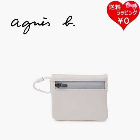 アニエスベー agnes b 財布 折財布 二つ折り ウォレット レディース メンズ ユニセックス グレー   ブランド 正規品 新品 ギフト プレゼント 人気 おすすめ 誕生日 記念日 クリスマス 送料無料 ラッピング無料