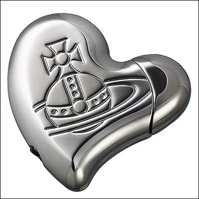 ヴィヴィアン ウエストウッド Vivienne Westwood ハートシェイプ ライター ガンメタル ブランド 正規品 新品 ギフト プレゼント 人気 おすすめ 誕生日 記念日 クリスマス 送料無料 ラッピング無料