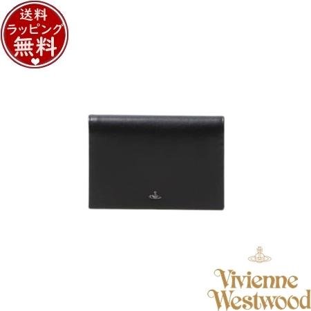 ヴィヴィアン ウエストウッド Vivienne Westwood 名刺入れ SMOOTH LEATHER カードケース ブラック ブランド 正規品 新品 ギフト プレゼント 人気 おすすめ 誕生日 記念日 クリスマス 送料無料 ラッピング無料