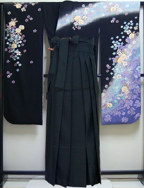 袴＋振袖レンタル　3泊４日 肌着・足袋までついたフルセットレンタル[往復送料無料]