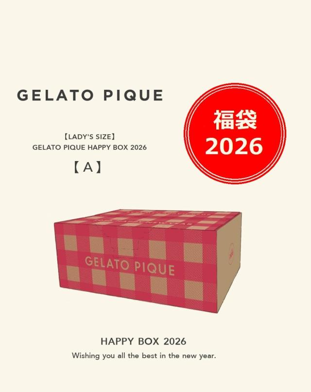【新品】1月入荷次第発送予定　【福袋】【LADYS SIZE】 GELATO PIQUE HAPPY BOX 2026 【A】　gelato pique ジェラートピケ ジェラピケ