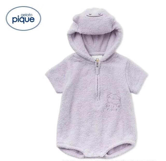 【新品】【即納】【70サイズ】 gelato pique ジェラート ピケ 【ポケモンスリープ】【ベビー】ベビモコ メタモン ロンパース ポケットモンスタ ジェラピケ