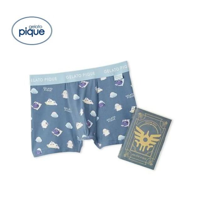 【新品】【【即納】】【Lサイズ】gelato pique ジェラート ピケ 【ドラゴンクエスト】【メンズ】アソートモンスター柄ボクサーパンツ　DQ ドラクエ コラボ