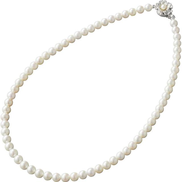 ギフト 宝石 パール・パール・コウベ アコヤ本真珠ネックレスNS6 送料無料 内祝い お祝い お返し 香典返し お供え