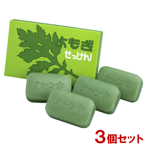 地の塩 ちのしお よもぎせっけん (化粧石けん) 98g(4個入)×3個セット 洗顔 固形せっけん CHINOSHIO【送料込】の通販はau PAY マーケット - コスメボックス | au ...