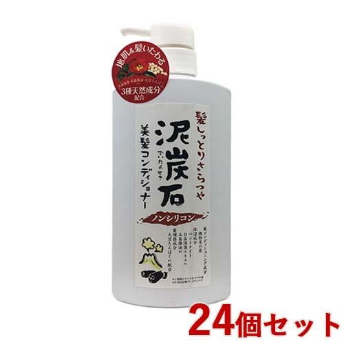 ケース販売 ペリカン石鹸 泥炭石 ノンシリコン 地肌ケア コンディショナー ひのきハーブの香り 500ml×24個セット【送料込(北海道除く)】